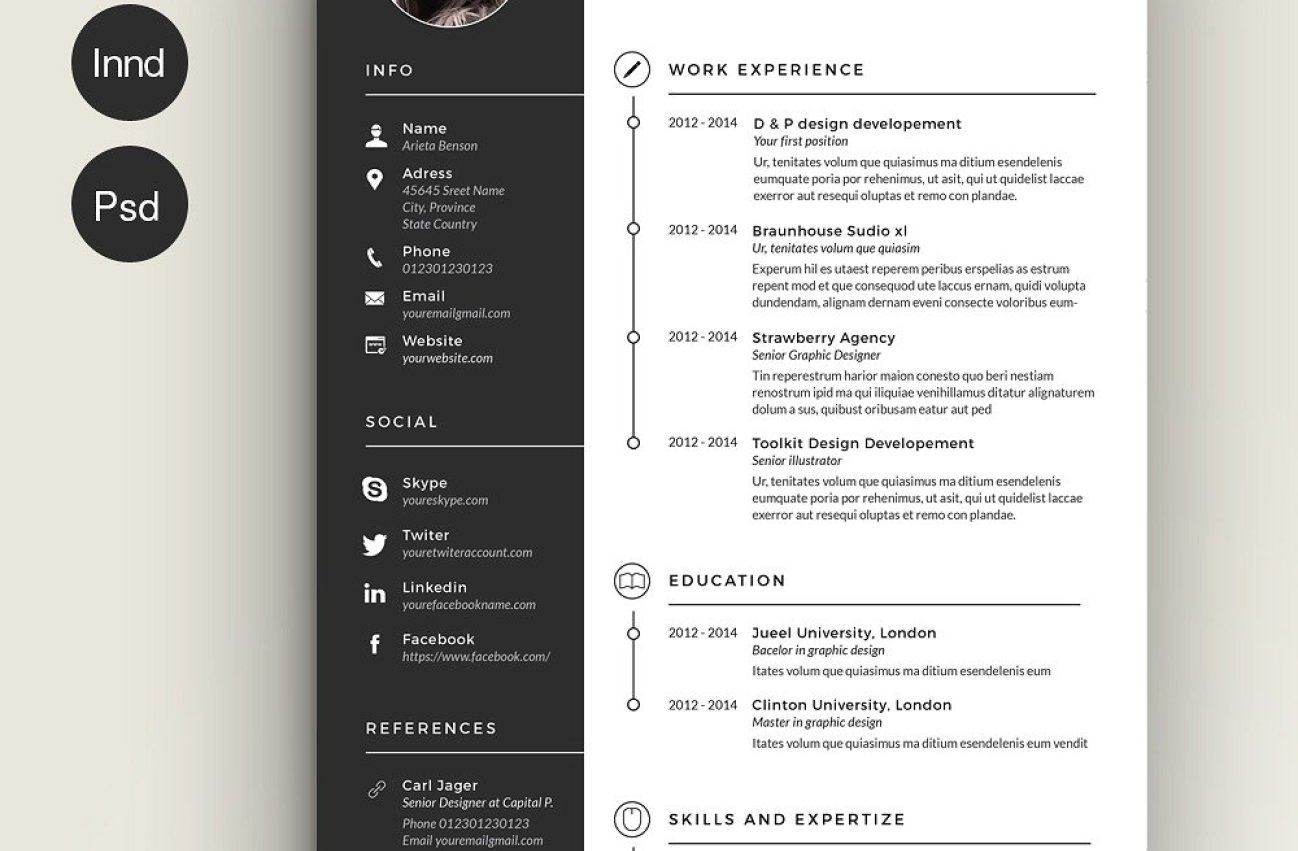 How to create the perfect design resumé | The Smiling Hippo® | Creative ...