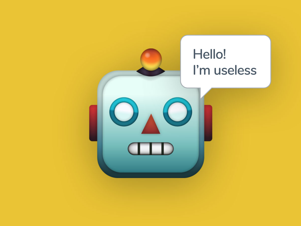 Why chatbots will never be popular | The Smiling Hippo® | Creative ... Why chatbots will never be popular | The Smiling Hippo® | Creative ...
